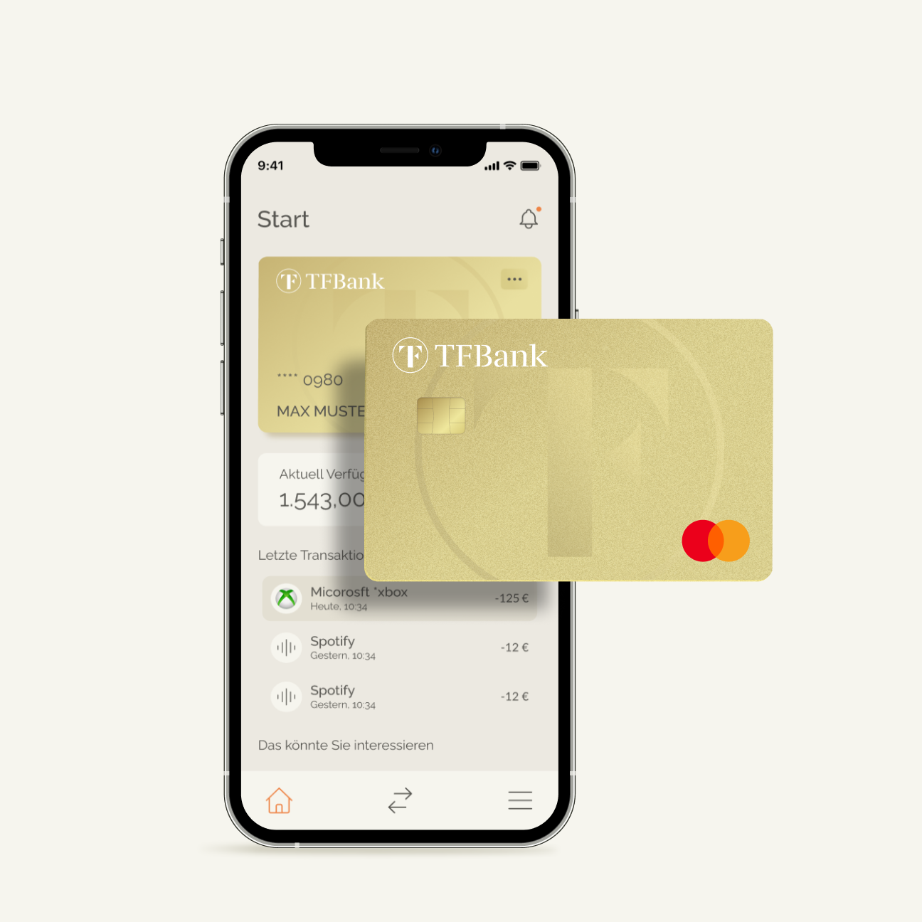 TF Bank | Mastercard beantragen | Tagesgeldkonto
