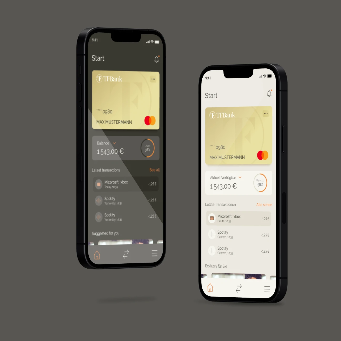 TF Bank Mobile App | TF Bank | Sicher und Bequem